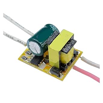 Amazon.com: 3W DC 9V-12V LED Light Driver Drive Transfomer 100mA Power ...