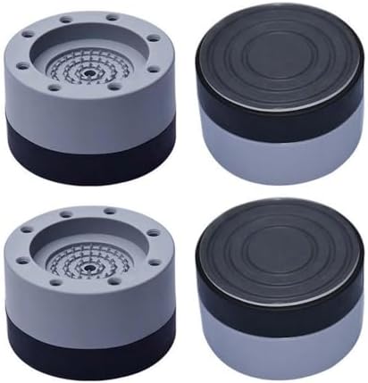 4 Packs Washing Machine Feet Pads Support Pad Anti Vibration Rubber ...