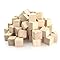 Amazon.com: Unfinished Wooden Blocks 1cm, Pack of 500 Small Wood Cubes ...