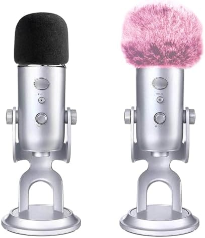 Amazon.com: VIZEMO 2 PCS Microphone Foam Microphone Windscreen with ...