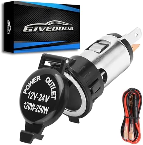 Amazon.com: Cigarette Lighter Socket,DC 12V Car Cigarette Lighter ...