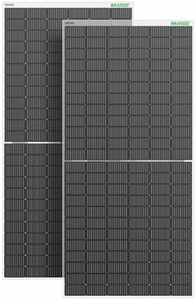 Luminous BIS Certified Mono Perc Halfcut 550 Watt-24Volt Solar Panel ...