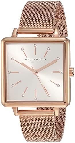 Armani Exchange Analog Black Dial Women's Watch-AX5548 : Amazon.in: Fashion