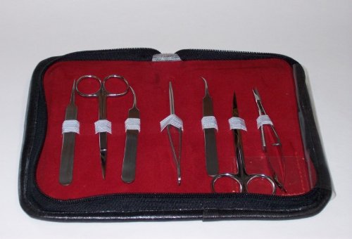 Amazon.com: Micro Scissors & Micro Forceps (Tweezer) Set : Industrial ...