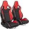 Amazon.com: Universal Racing Seats for Cars, 1 Pair Race Car Seats with ...