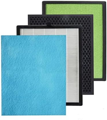 4-in-1 Ersatzfilter Set Kompatibel mit Elechomes KJ203F-142, Mooka KJ203F, COLZER 142C ...