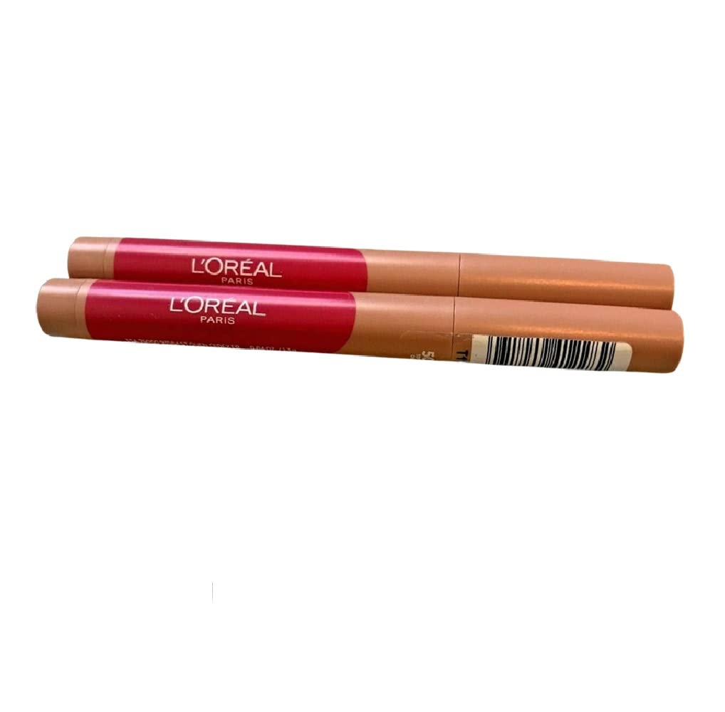 Lote de 2 lápices labiales mate Infallible de L’Oreal Paris Toffee ...