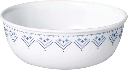 Amazon.com: CORELLE J416-PTW CP-8786 Bowl, Plate, Shatter-Resistant, Lightweight, Microwave Safe ...