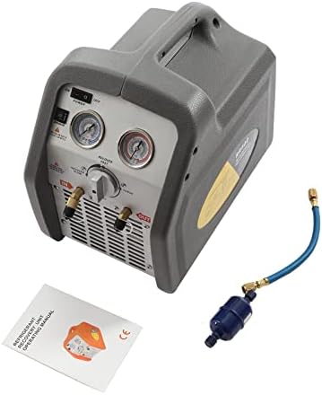 Amazon.com: QUSKLISU 1HP 110V Two-Cylinder Refrigerant Recovery Machine ...