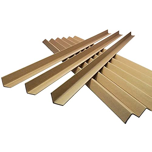 25 x 1.2M Long Cardboard EDGE Guard Pallet Protectors 50mm L Profile ...
