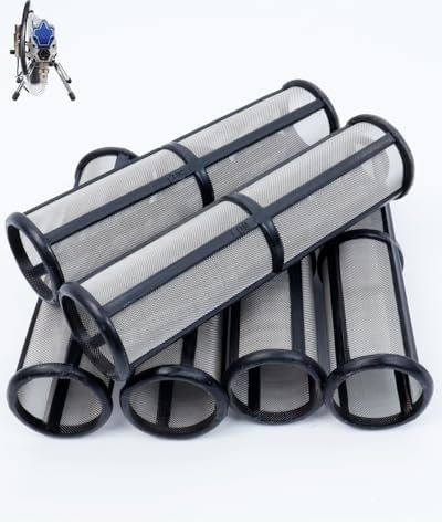 6-Pack 243080 60 Mesh Filters - Compatible with Graco Airless Sprayers ...