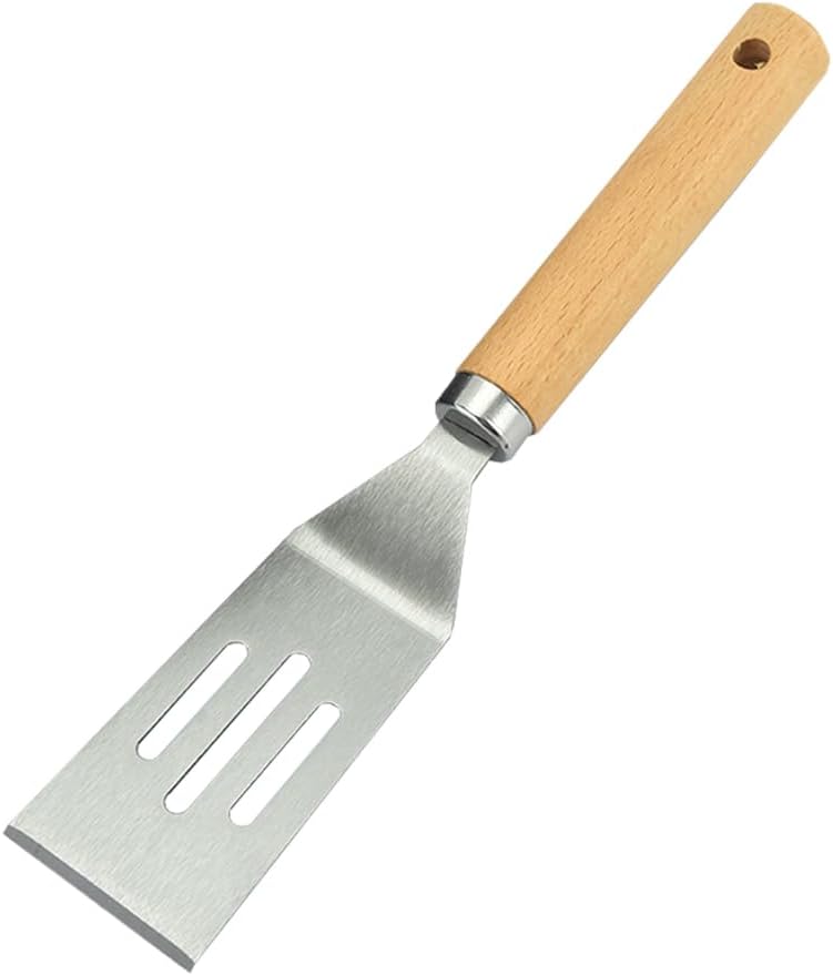 Amazon.com: Mini Spatula,Small Metal Spatula for Cast Iron Skillet ...