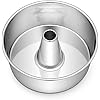 Homikit 10 Inch Angel Food Cake Tin, Stainless Steel Round Tube Pan for ...