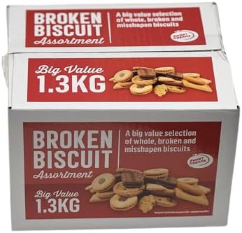 Sweet Dreams Broken Biscuit Assortment, 1.3kg Selection of Whole ...