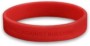 Amazon.com: Red Band Against Bullying Anti-Bullying Wholesale Pack ...