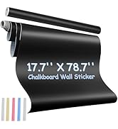 Amazon.com: AZOI Chalkboard Wall Stickers Blackboard Wall Decals Self ...