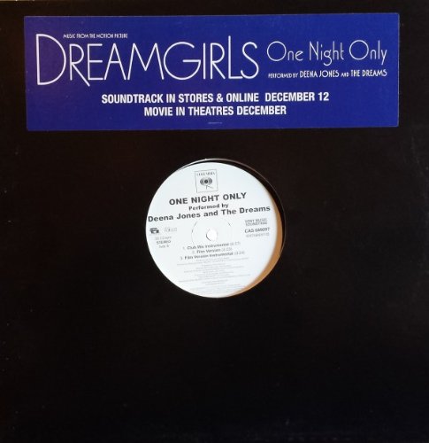 Amazon.com: One Night Only - Deena Jones And The Dreams 12": CDs & Vinyl