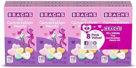 Brach's Paquete económico de corazones de conversación pequeños de ...