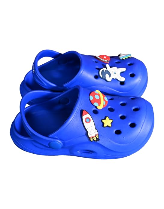 Buy Aerokids Slip-on Footwear Clogs for Children with Strap & 6 Fun ...