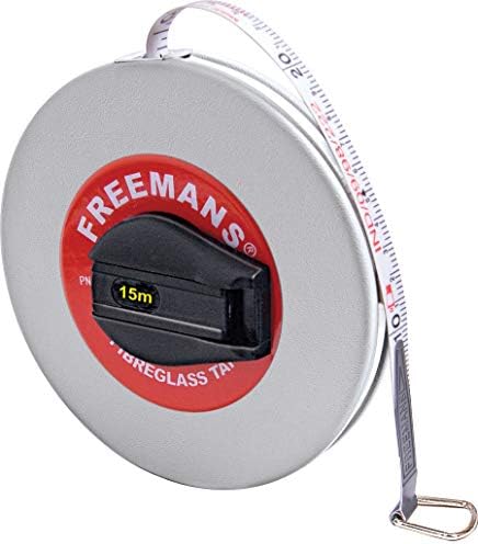 FREEMANS 15m:13mm Stainless Steel Open Reel Dip Measuring Tape - 15m ...