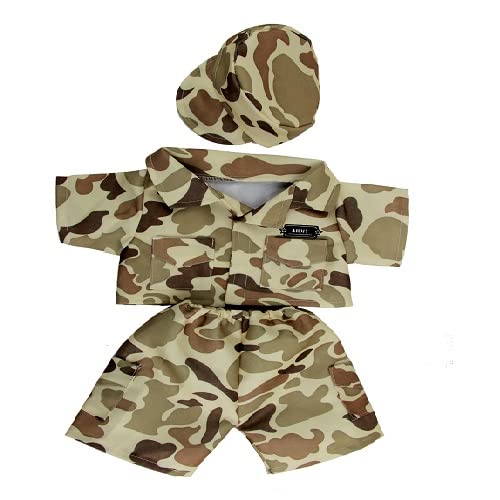 Teddy Tastic Desert Army Dress Up Army Soldier Camo Teddy Bear Outfit ...