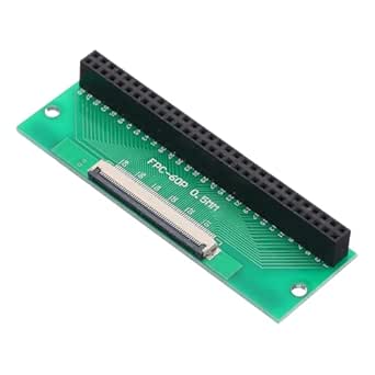 Amazon.co.jp: uxcell FFC FPC Connector Board 60 Pin 0.5mm Socket to 2 ...