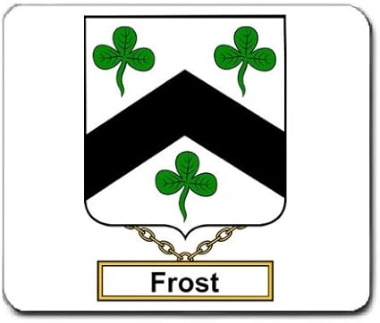 Amazon.com: Frost Family Crest Coat of Arms Mouse Pad : Office Products