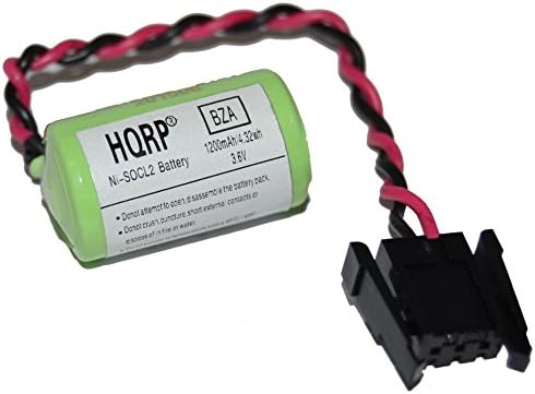 Amazon.com: (2-Pack) 3V 1100mAh 1747-BA Replacement PLC Battery for FDK ...