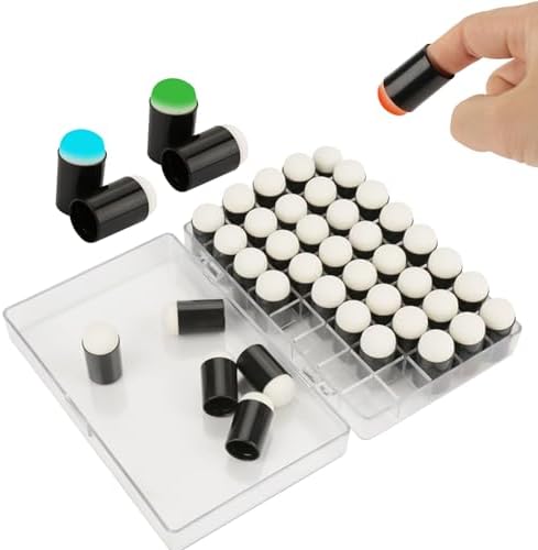 28 Pcs Finger Sponge Daubers, Finger Sponges for Painting, Finger ...