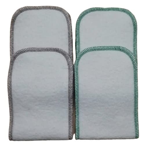 Amazon.com: Hemp Organic Cotton Fleece Diaper Inserts 4 x 12 Brown ...
