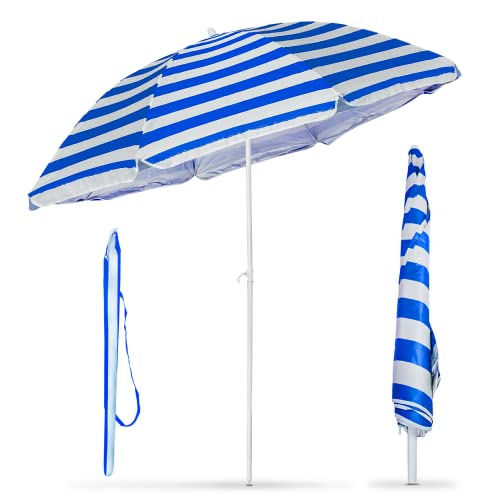 6 Best Beach Umbrellas In 2022 (Instant Shade & Sun Protection)