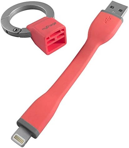 Amazon.com: myCharge iPhone Charger Lightning Cable (4-Inch) Keychain ...