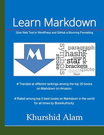 Amazon.com: Learn Markdown: The Complete Guide on Markdown Formatting ...