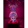 3D Fireworks Bear, Creative Colorful Changing Light Home Night Light ...