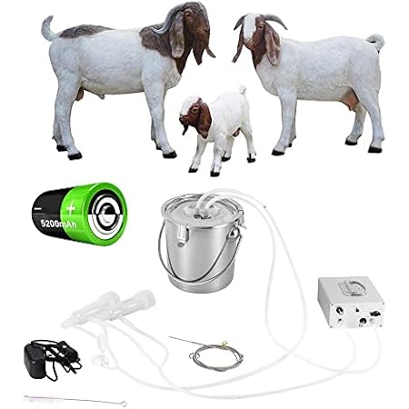 Amazon.com: Goat Milking Machine Portable 2L Milking Machine for Goats ...