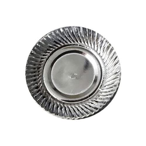 SRI LAXMI Enterprises Paper Plates Silver Coated, Paper Plate Eco ...