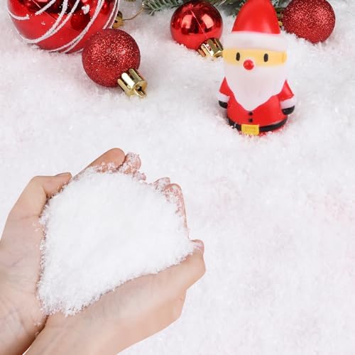 Amazon.com: Sukh Fake Snow for Crafts - Artificial Snow for Holiday ...