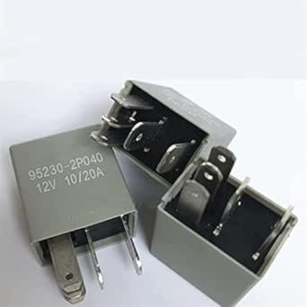 Relay 1PC Car Violet Relay for 12V/ 20A 5 Pins Gray Color Power Relay ...