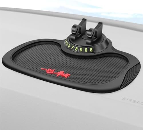 Vehoukli Car Dashboard Phone Holder Mat, 360° Rotatable Non-Slip Car ...