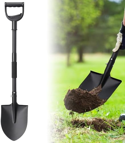Amazon.com : Shovel, Garden Shovel for Digging, 31 inch Small Shovels Heavy Duty Portable Mini ...
