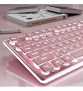 Amazon.com: SEUNKWANG EWEADN TK100 Typewriter Keyboard Wired Mechanical ...