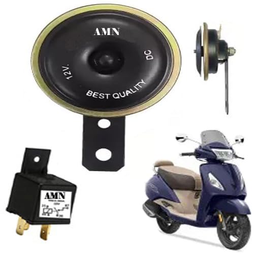 AMN® 12V Scooty Single horn Color Dark Blue Scooty 12v Single (Horn ...