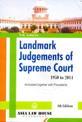 Buy Landmark Judgements Of Supreme Court Book Online at Low Prices in ...