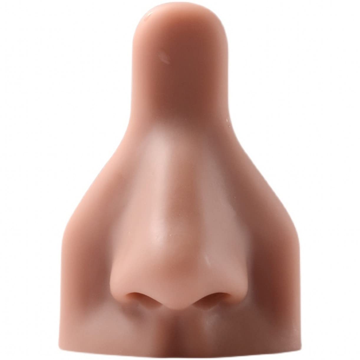 WellieSTR 1PC (Brown)Silicone Nose Model,Soft Flexible Nose Model Fake ...