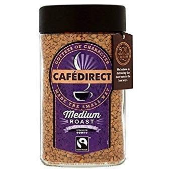 Amazon.com : Cafedirect Fairtrade Smooth Blend Instant Coffee100g ...