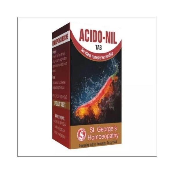Buy ACIDO NIL TABLET 30 GM STGEORGE Online at Low Prices in India ...