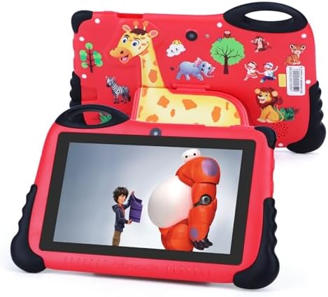Amazon.com : C idea 7 Inch Kids Tablet, Android 13 Tablet for Kids 3-7 ...