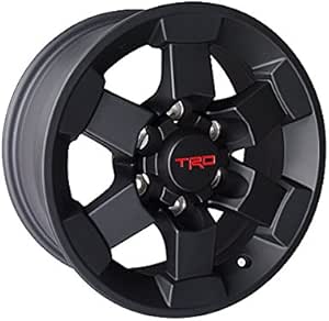 Amazon | TRD 16インチホイール/マットブラック PTR20-35080(4本SET) (トヨタ FJクルーザー、タコマ ...