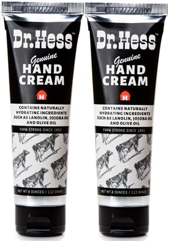 Amazon.com : Dr. Hess Genuine Hand Cream, Nourishing lotion for Dry ...