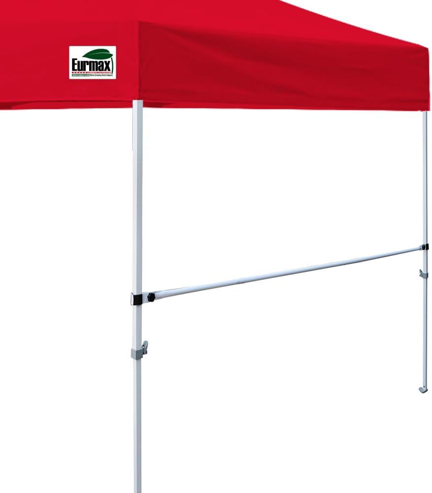 Amazon.com: Eurmax USA Universal 8ft Rail Bars for Pop-Up Canopy Tents ...